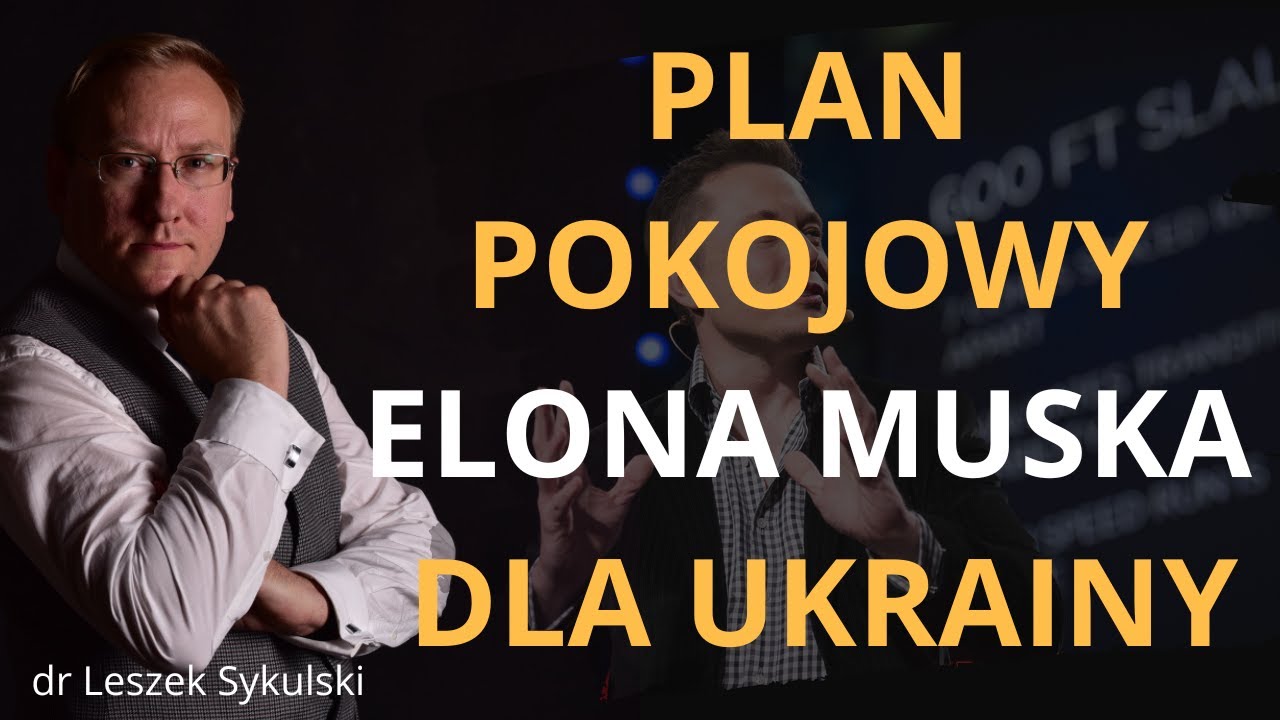 Plan pokojowy Elona Muska dla Ukrainy i odpowiedź władz w Kijowie ...